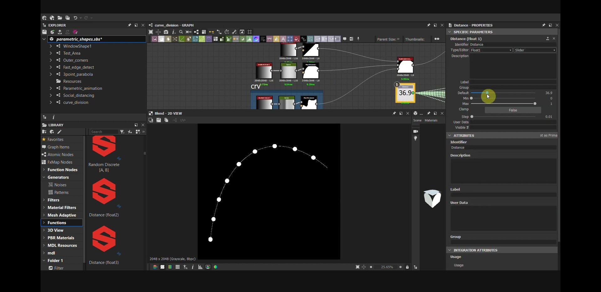 ArtStation - Path array in Substance Designer
