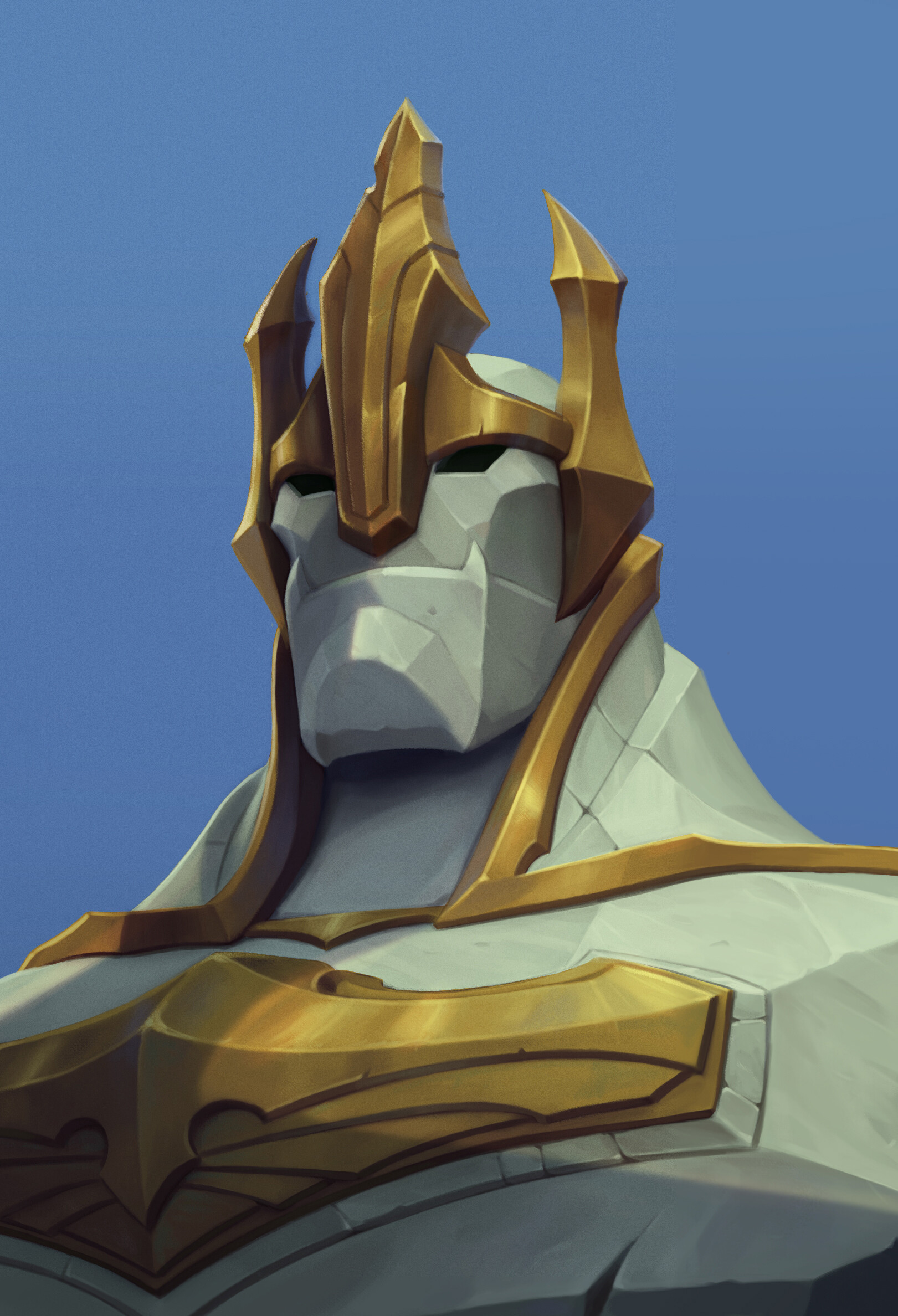 ArtStation - Galio Portrait - League of Legends Fan Art