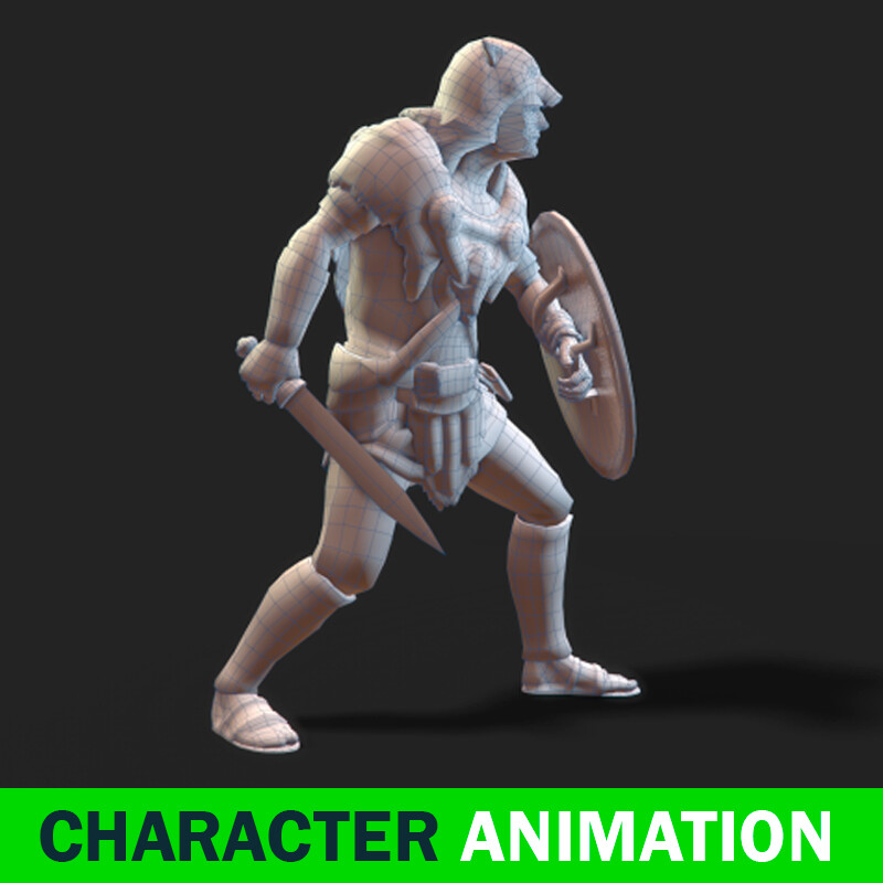 ArtStation - Gladiator animations