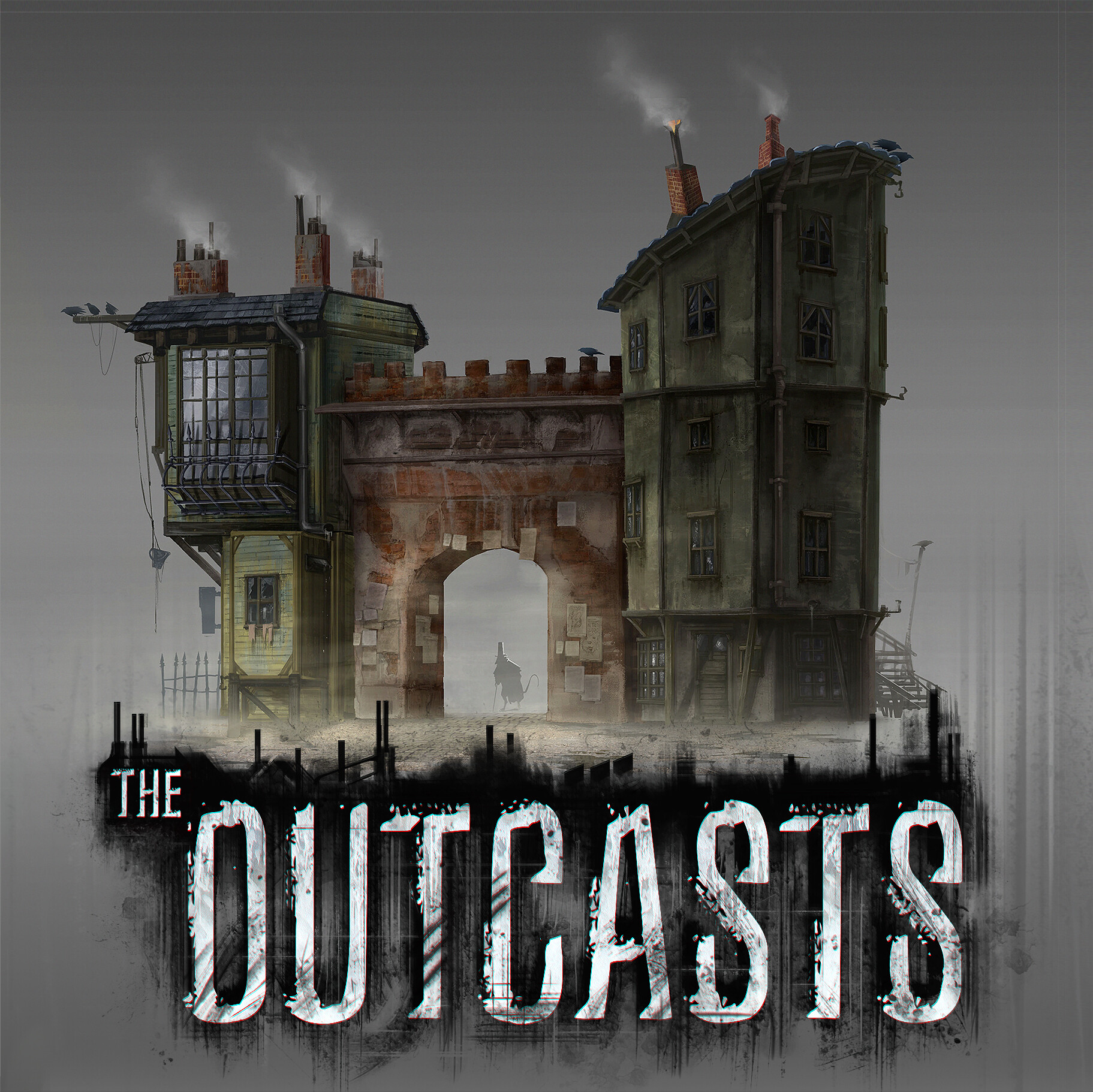 ArtStation - The OUTCASTS - architecture design: Slum houses