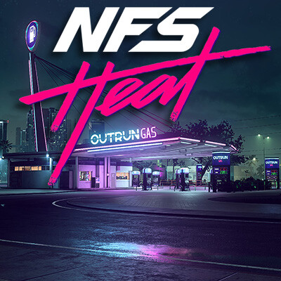 ArtStation - Need for Speed Heat Props and Environments