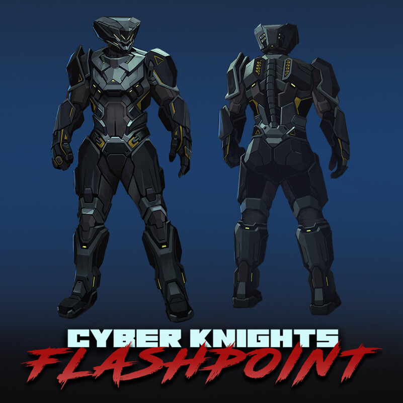 ArtStation - Cyber Knights: Flashpoint