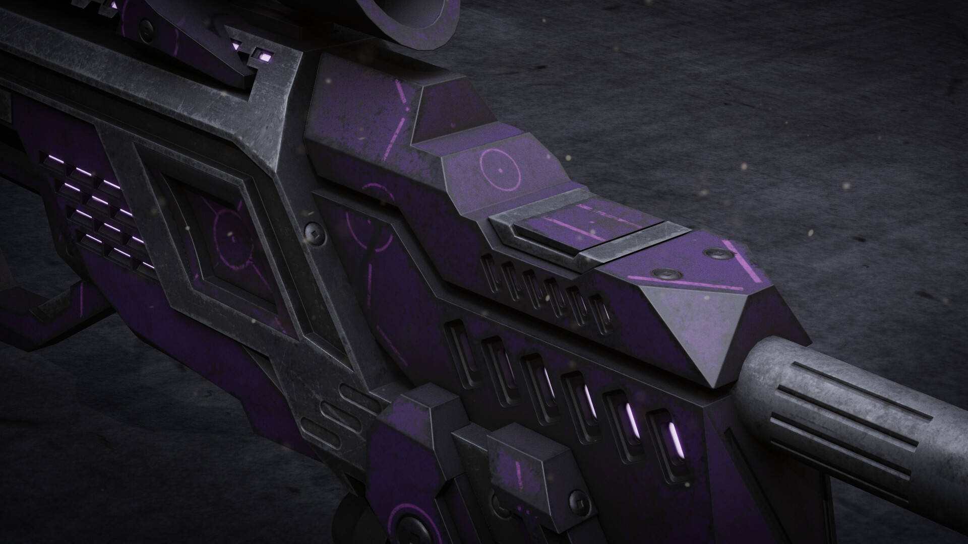 ArtStation - Purple Sniper