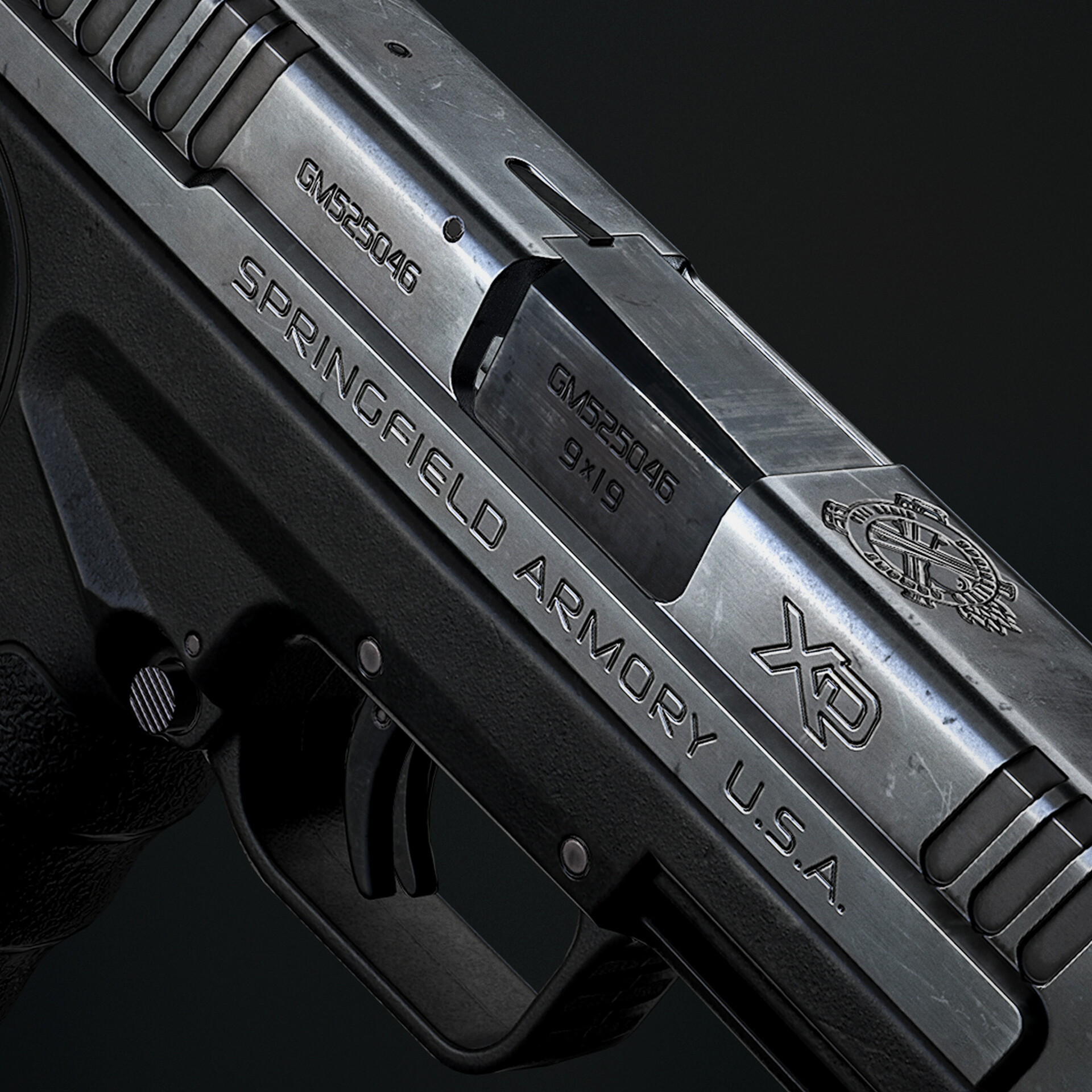 ArtStation - Springfield XD Mod. 2 Tactical