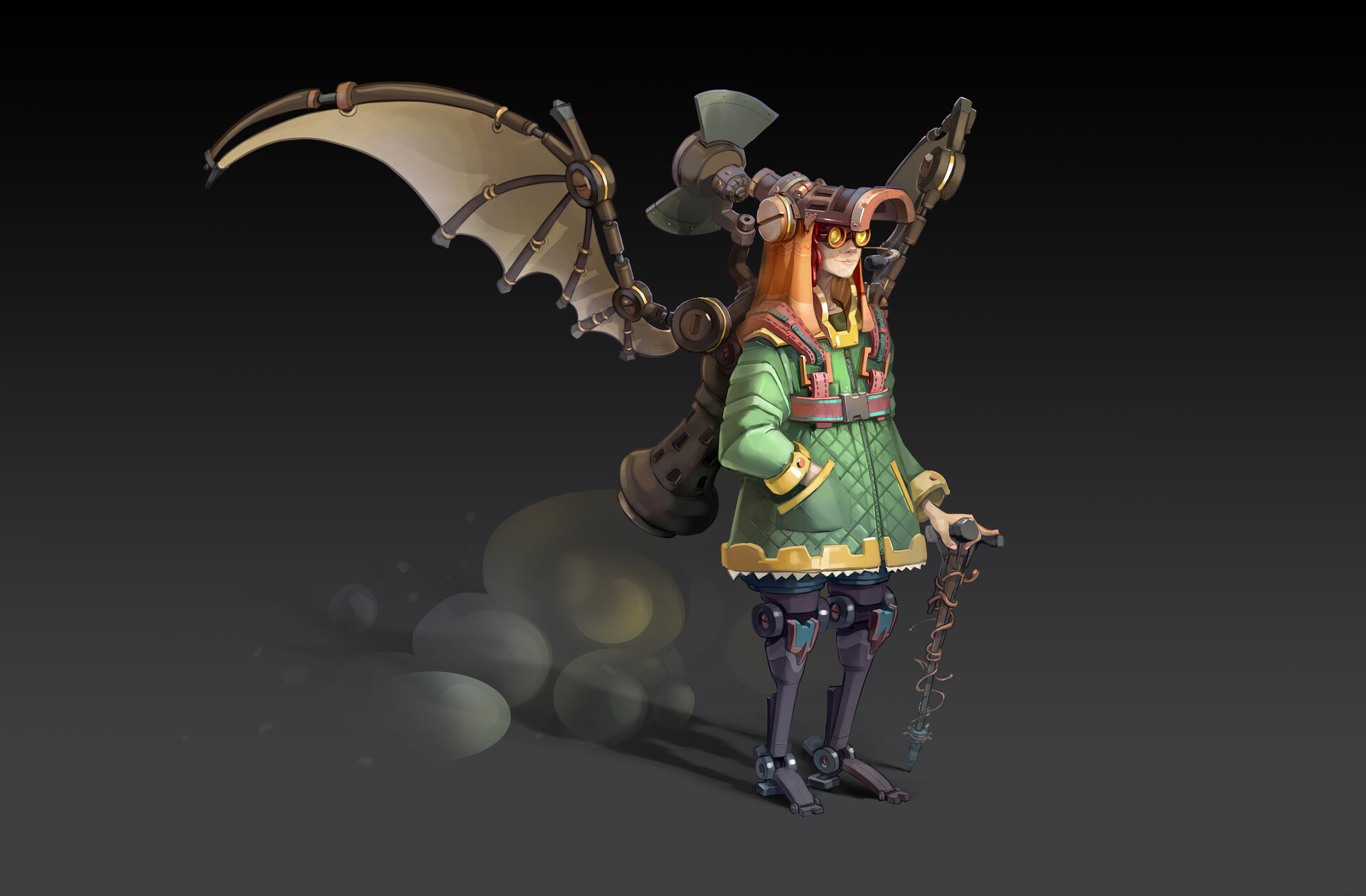 ArtStation - Steampunk Courier