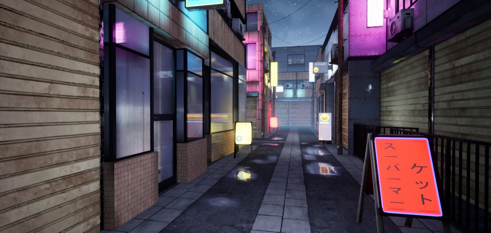 ArtStation - Japanese Street