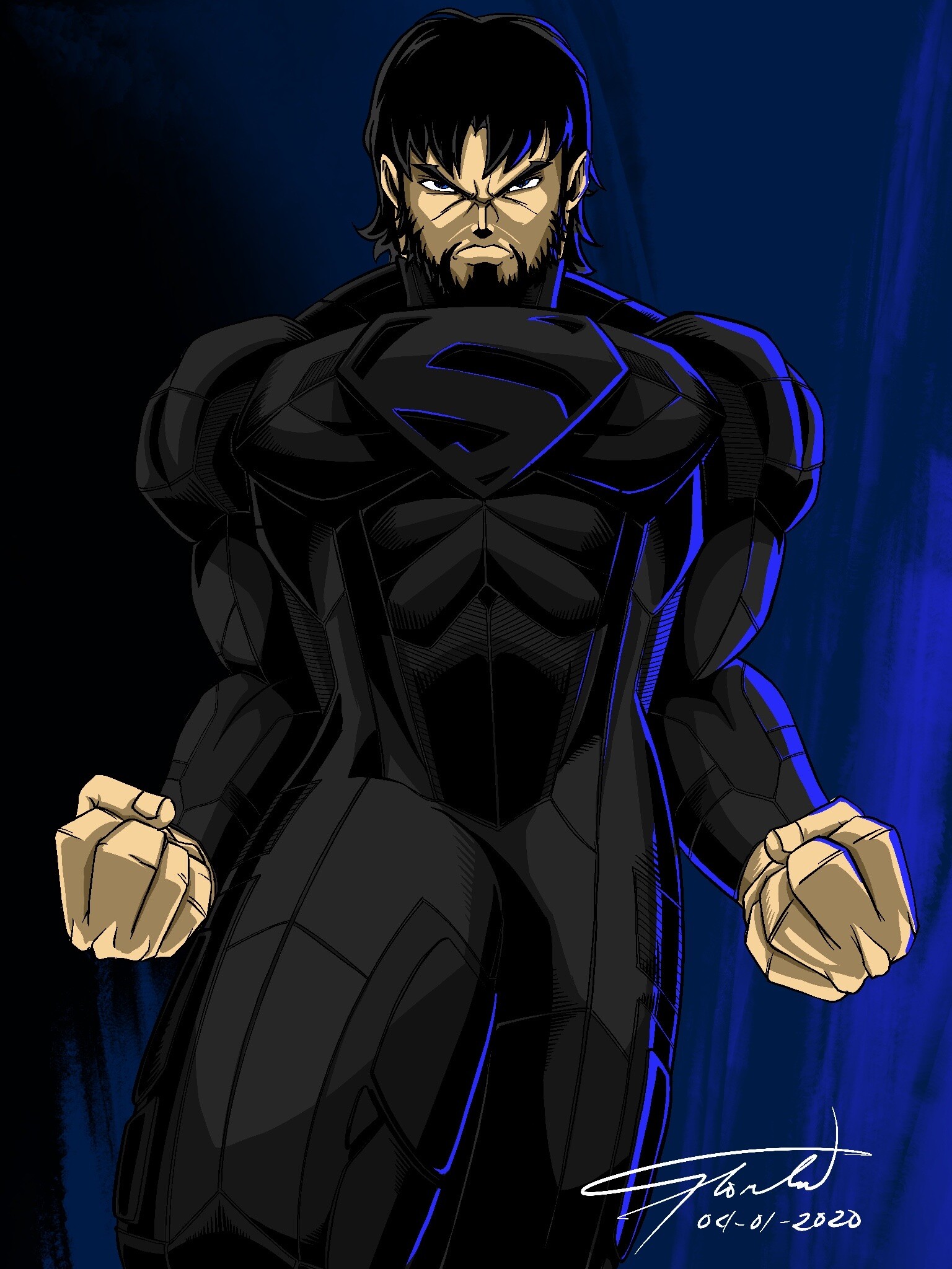 ArtStation - Recovery Suit Superman