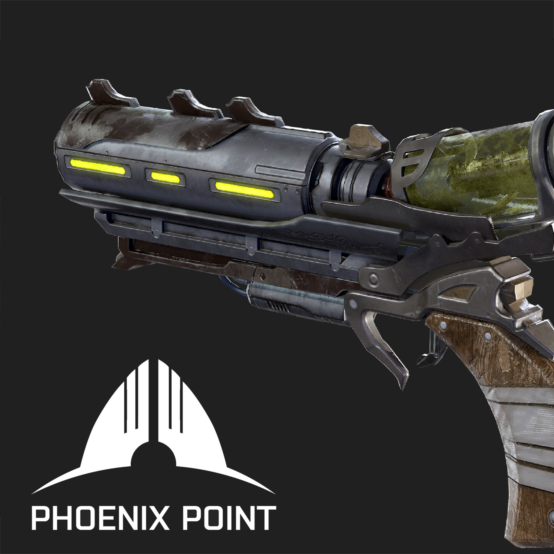 ArtStation - PHOENIX POINT - Acid Handgun