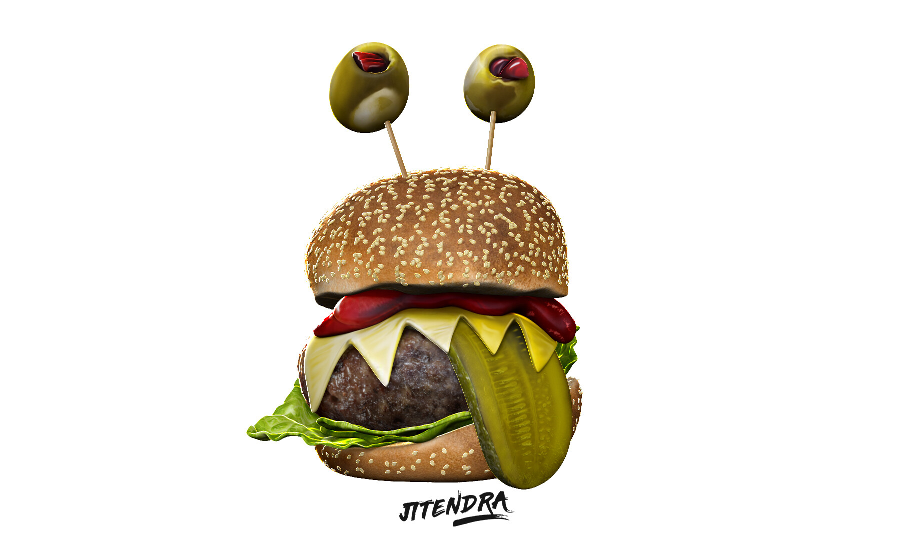 ArtStation - Monster Burger