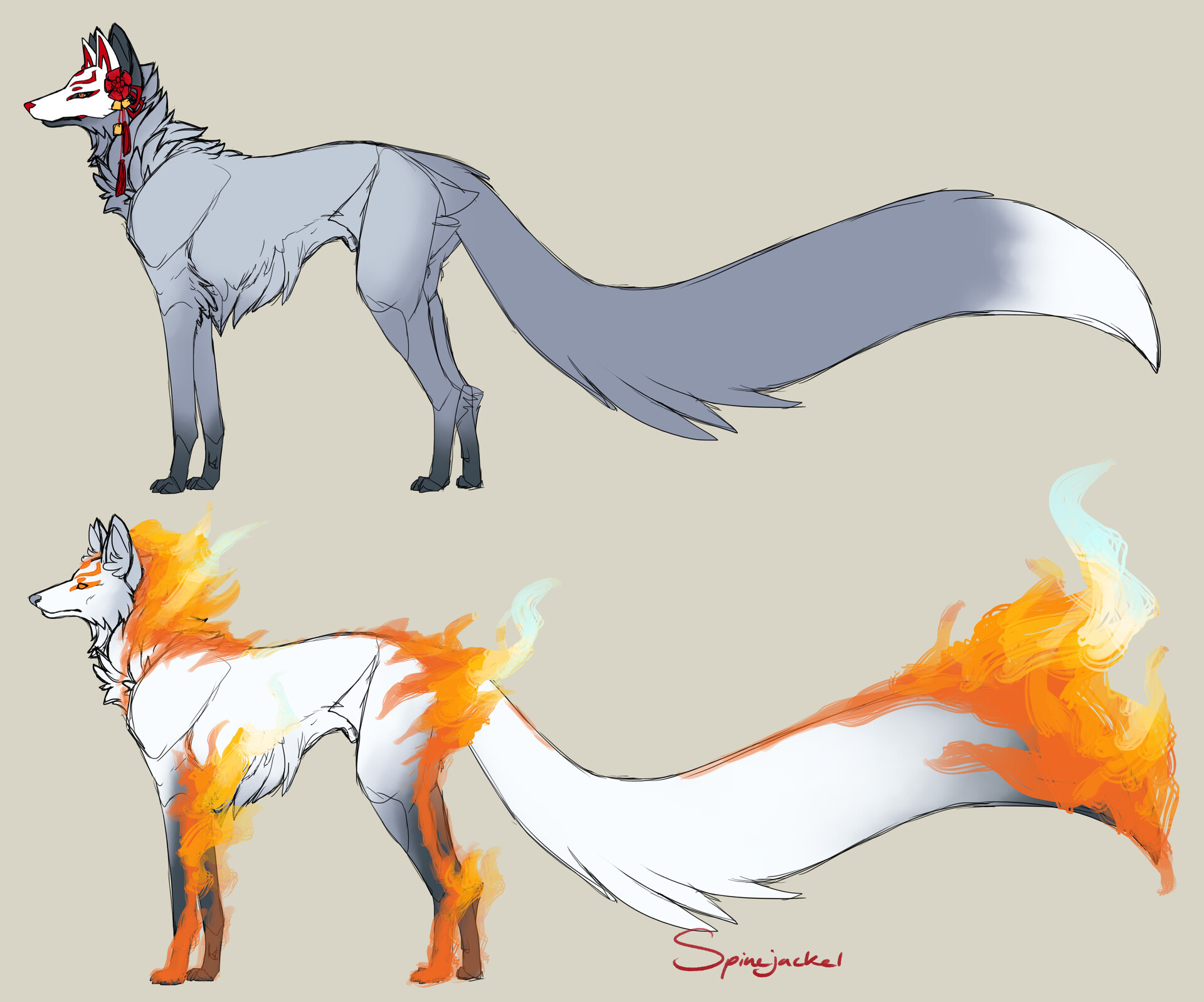 ArtStation - Personal Character: Ginko