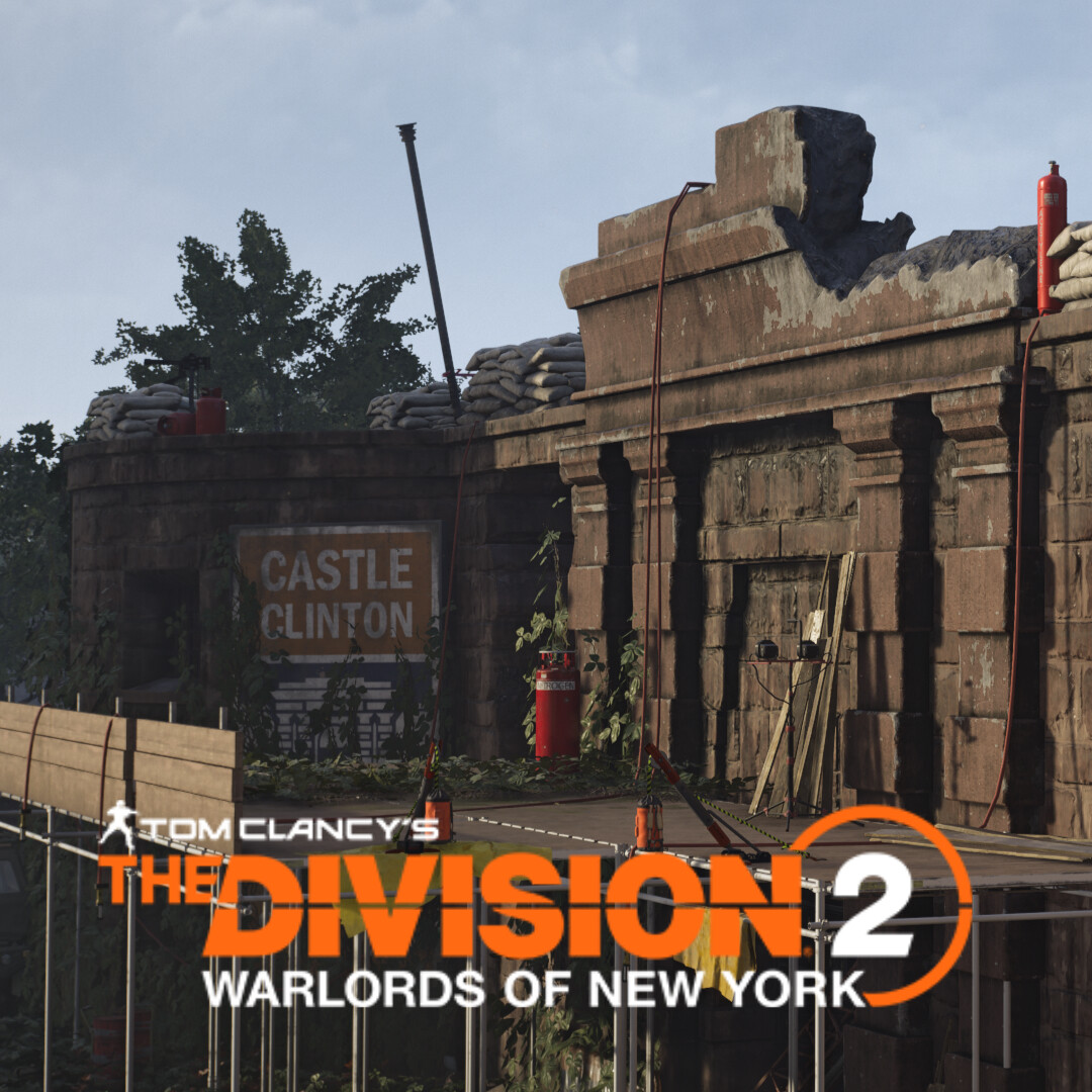 ArtStation - The Division 2: Castle Clinton