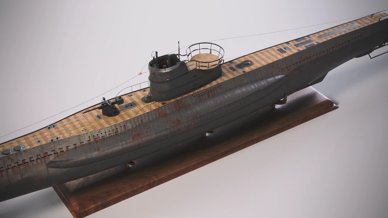 ArtStation - Type VIIC Uboat