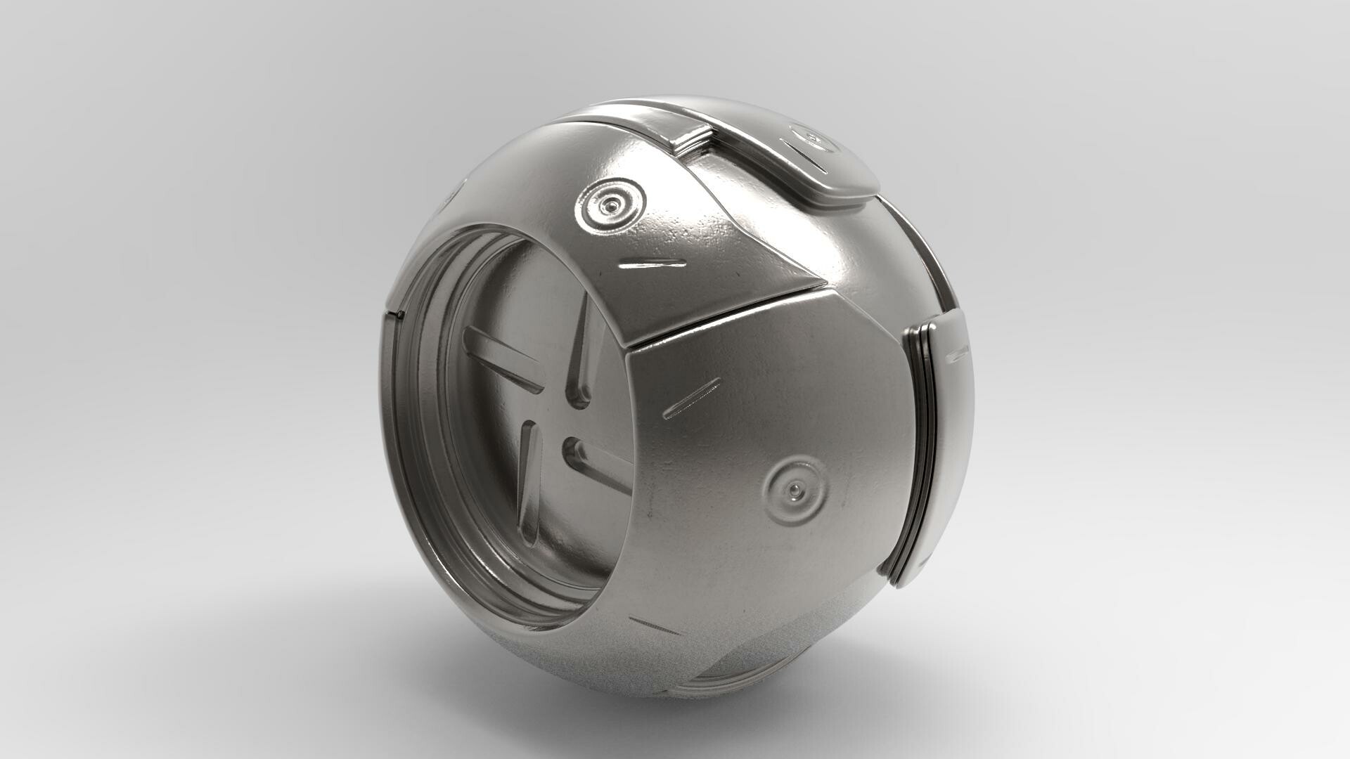 ArtStation - Metal Sphere