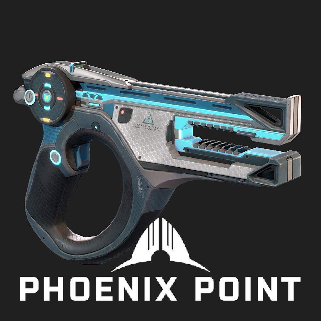 ArtStation - PHOENIX POINT - Laser Pistol