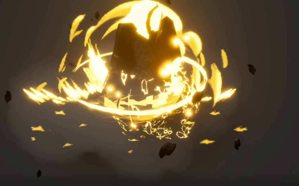 ArtStation - Earth Element Game VFX for my group