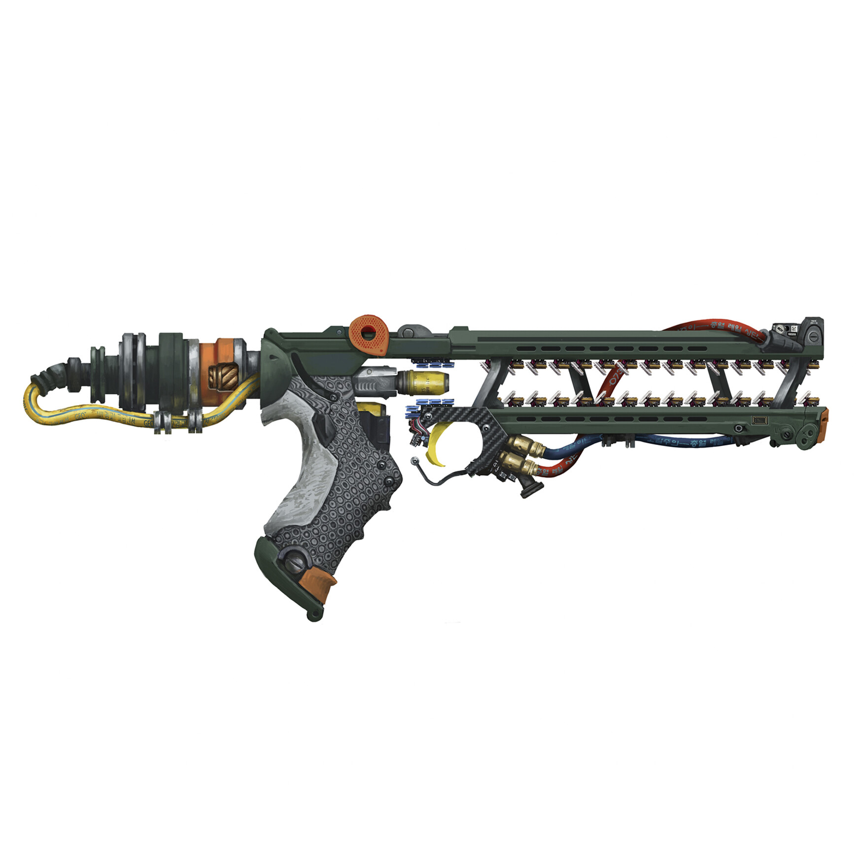 ArtStation - Rail Pistol