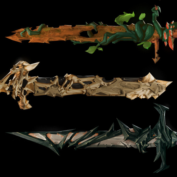 ArtStation - Reclaimed Swords