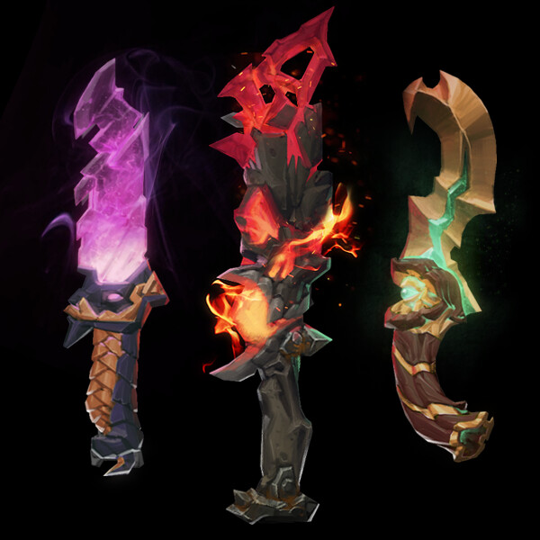 ArtStation - More Fantasy Daggers