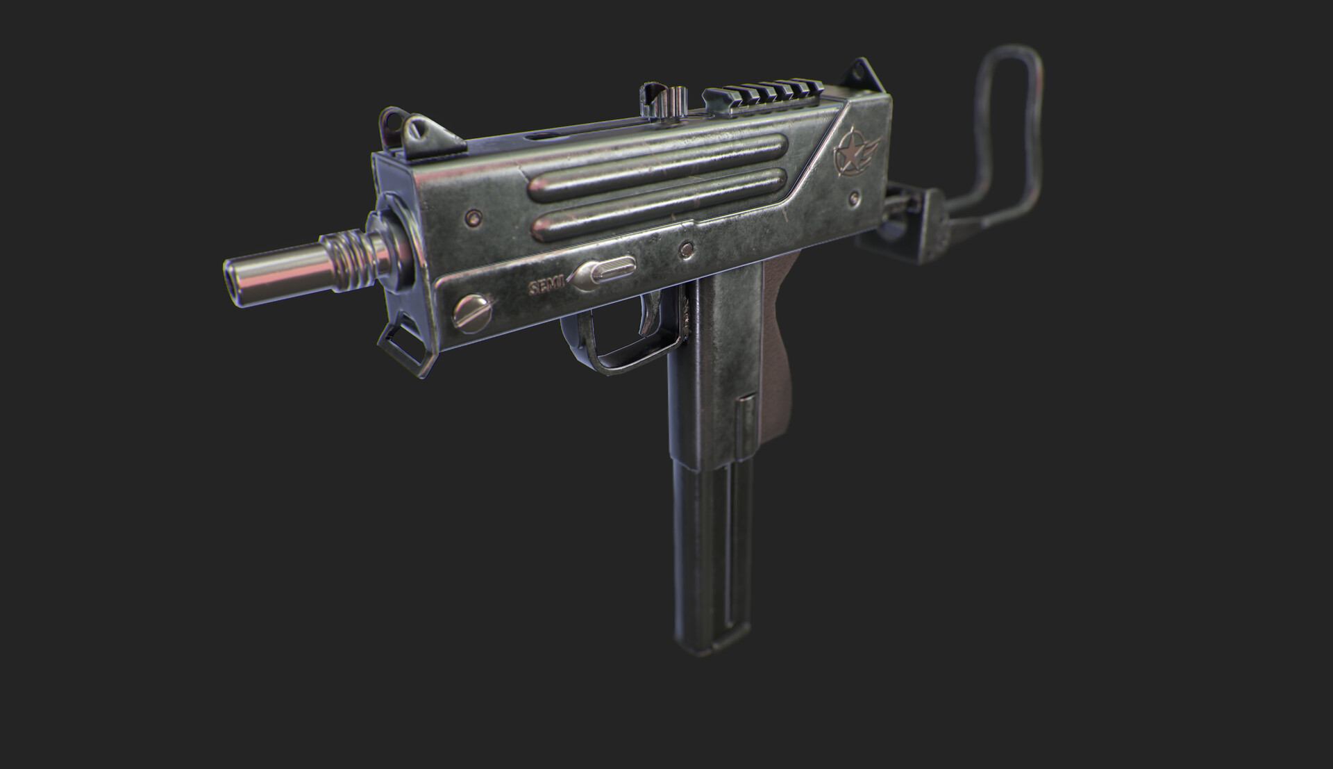 ArtStation - MAC 10 GUN