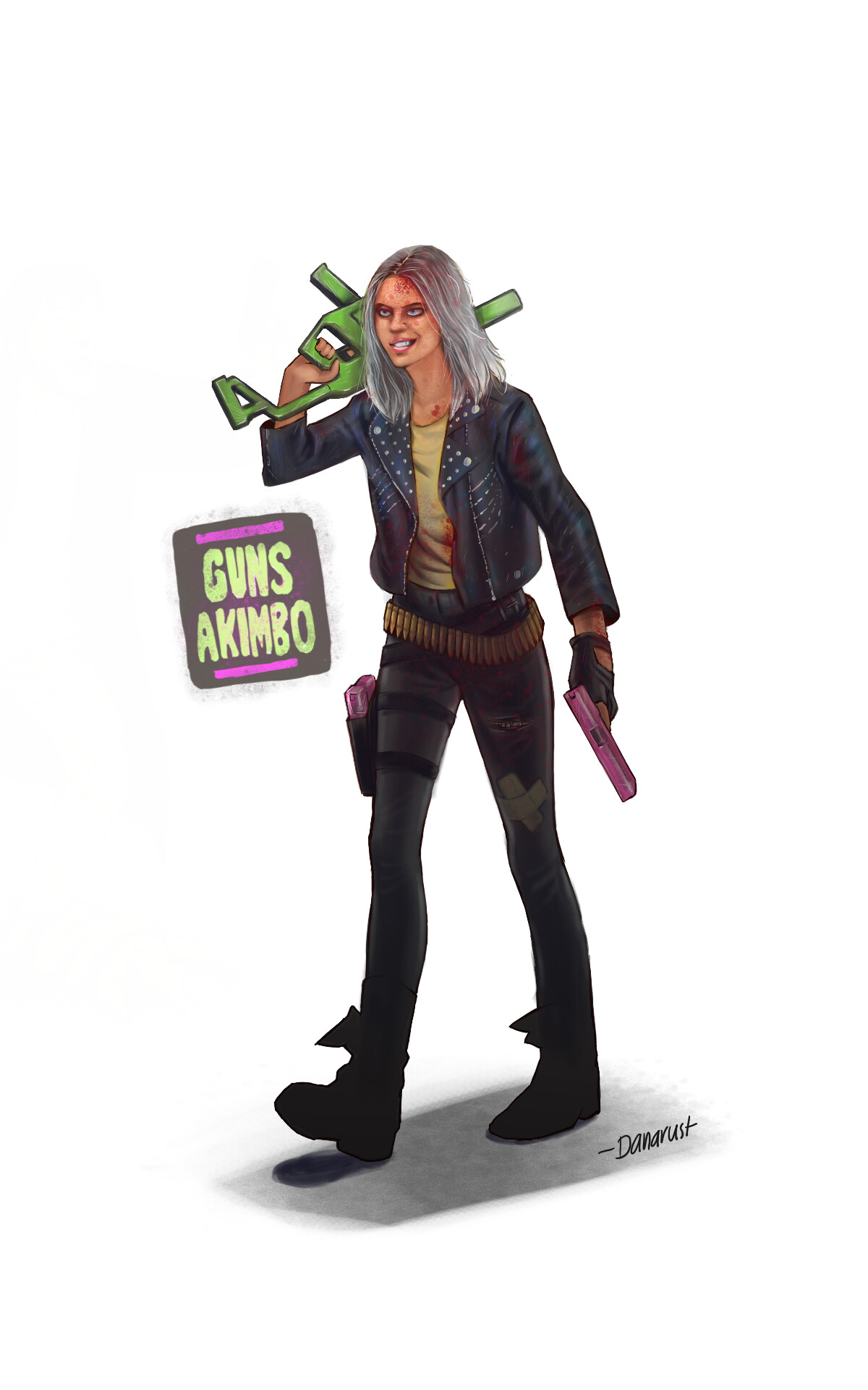 ArtStation - Guns akimbo