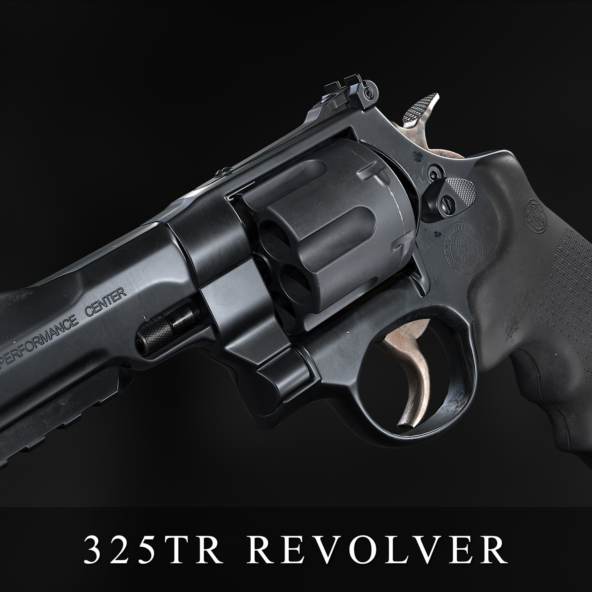 ArtStation - 325 Thunder Ranch Revolver