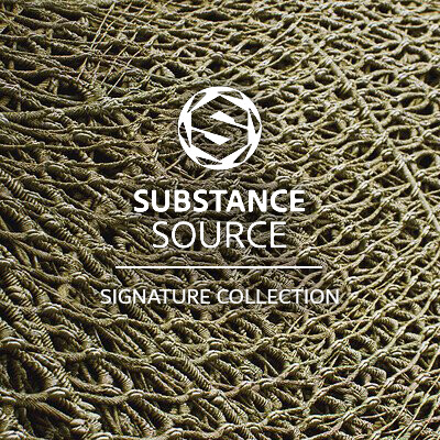 ArtStation - Substance Source - Fishing Net
