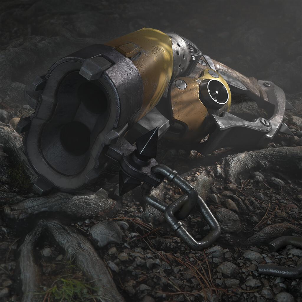 ArtStation - Roadhog's Gun