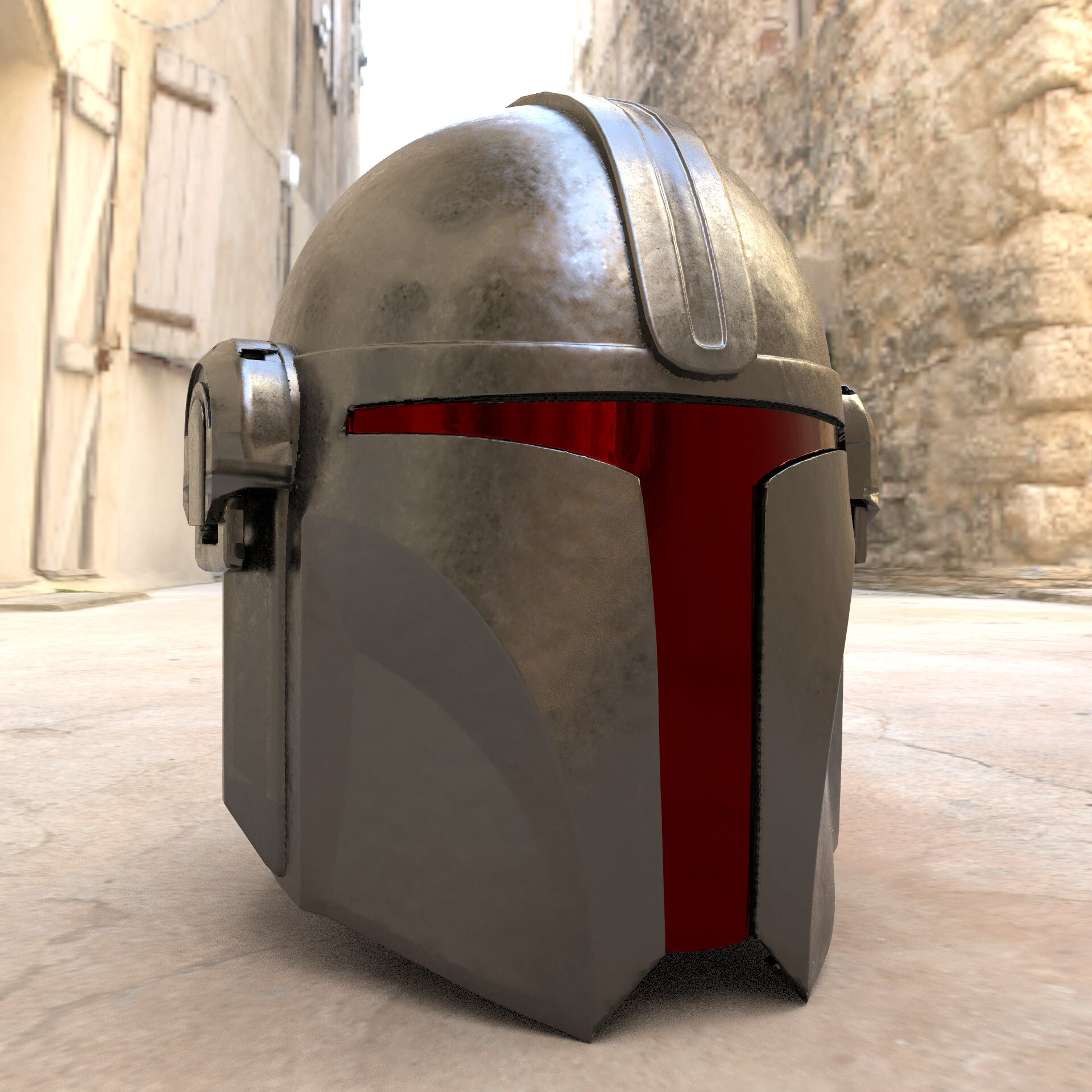 ArtStation - Mandalorian Helmet