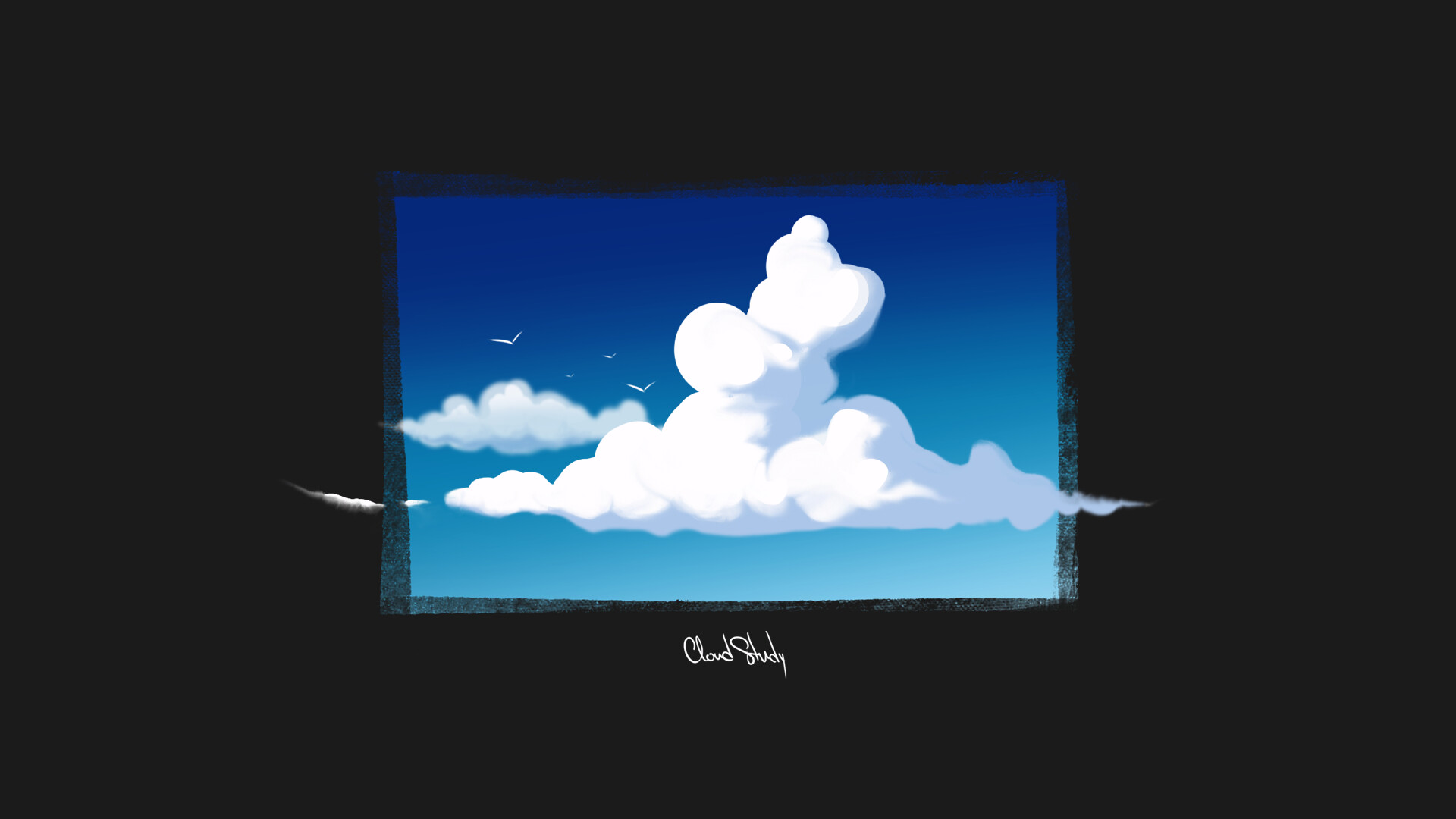 ArtStation - Practicing Cloud Painting