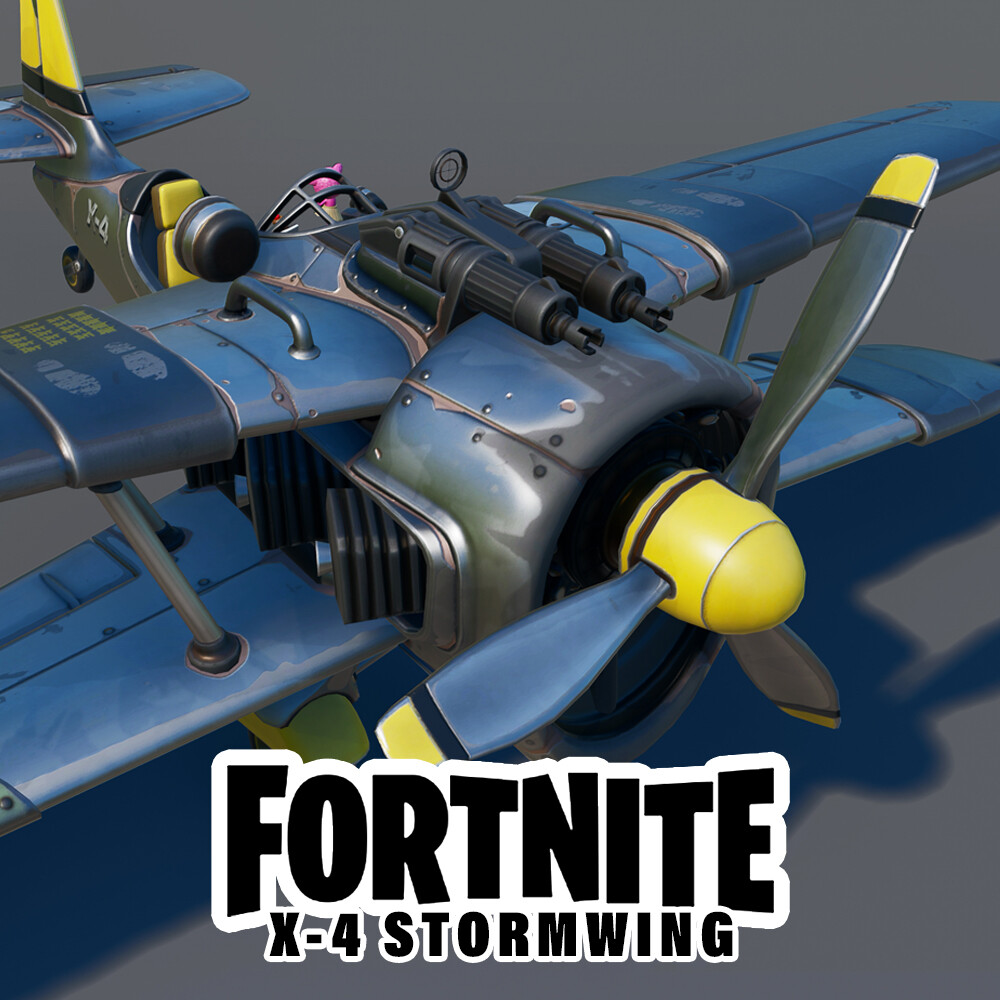 ArtStation - Fortnite - X-4 Stormwing