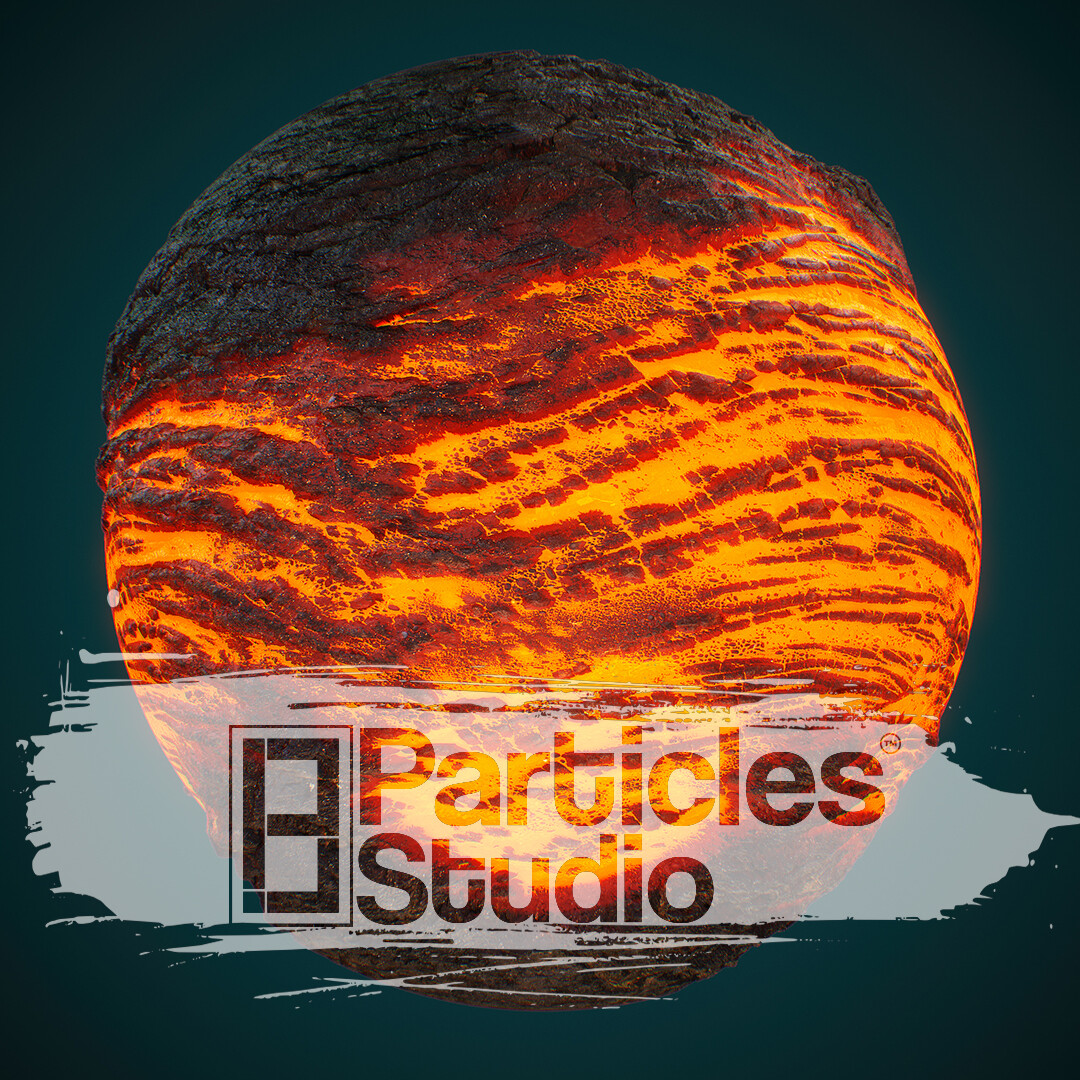 ArtStation - Lava material
