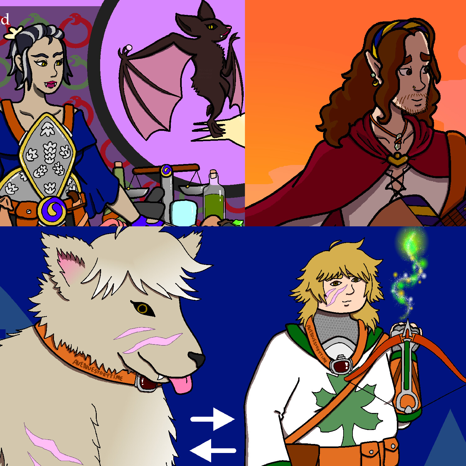 ArtStation - DnD Characters