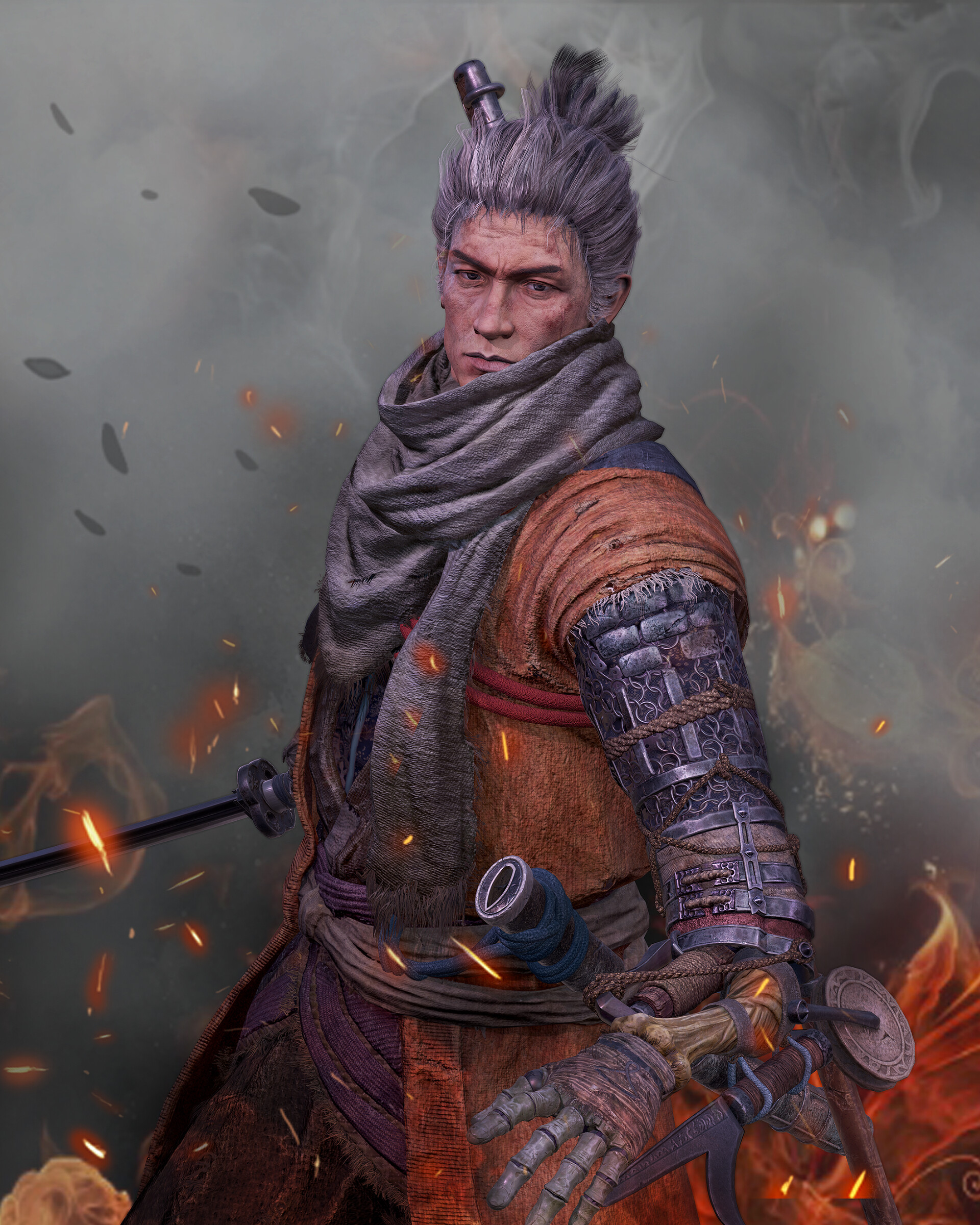 ArtStation - warrior 0f sakiro