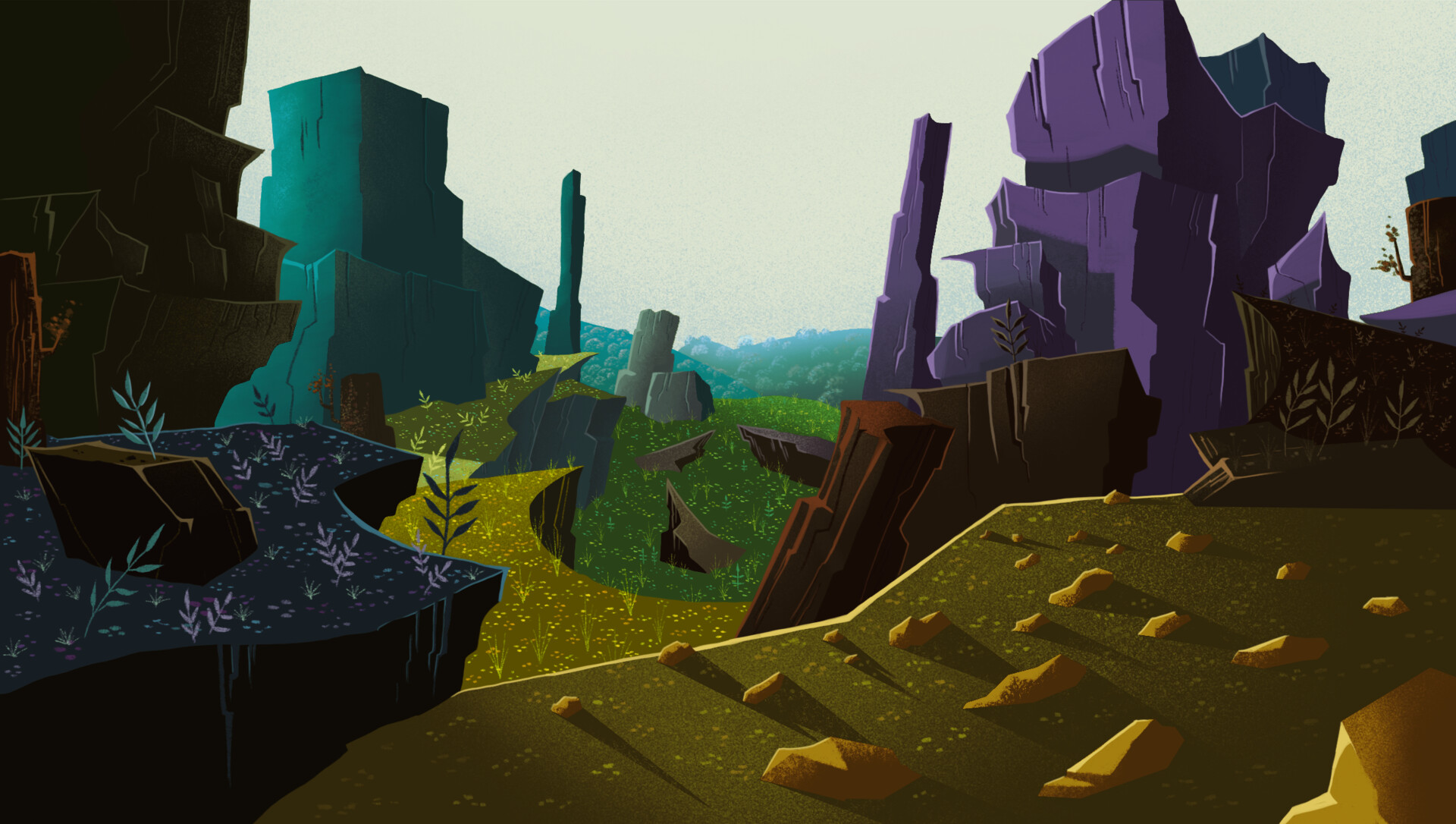 ArtStation - Awaking. Vis Dev.