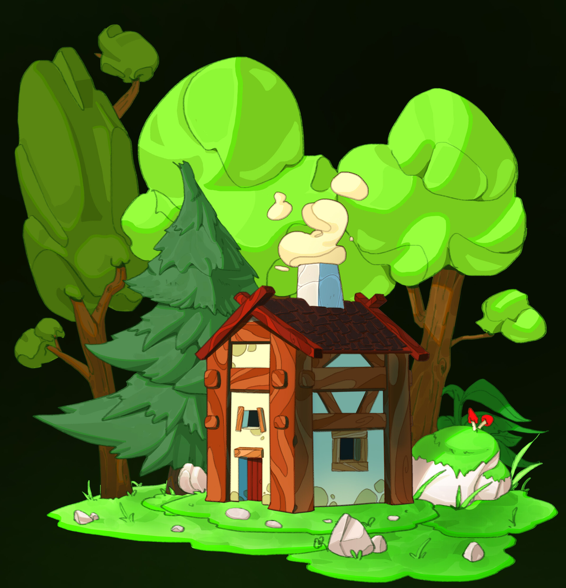 ArtStation - Little House I