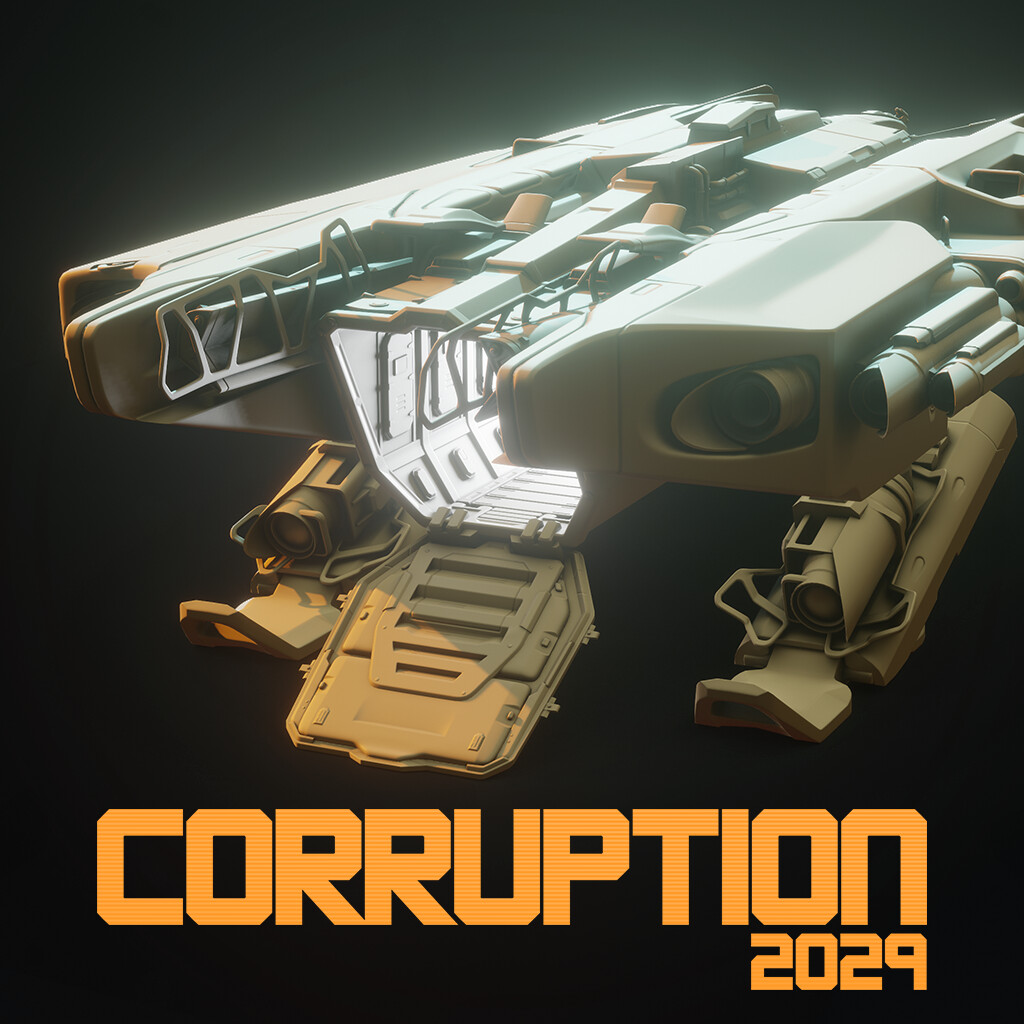 ArtStation - Corruption 2029 | DROPSHIP