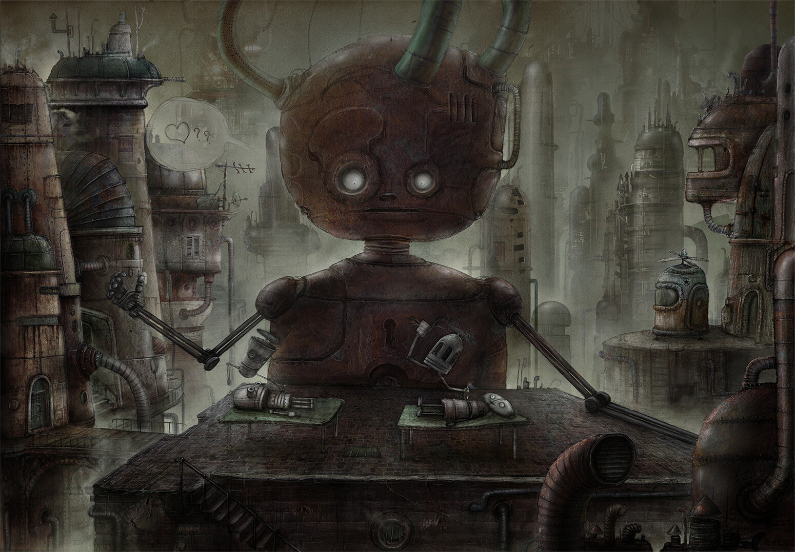 ArtStation - CONTEST Machinarium