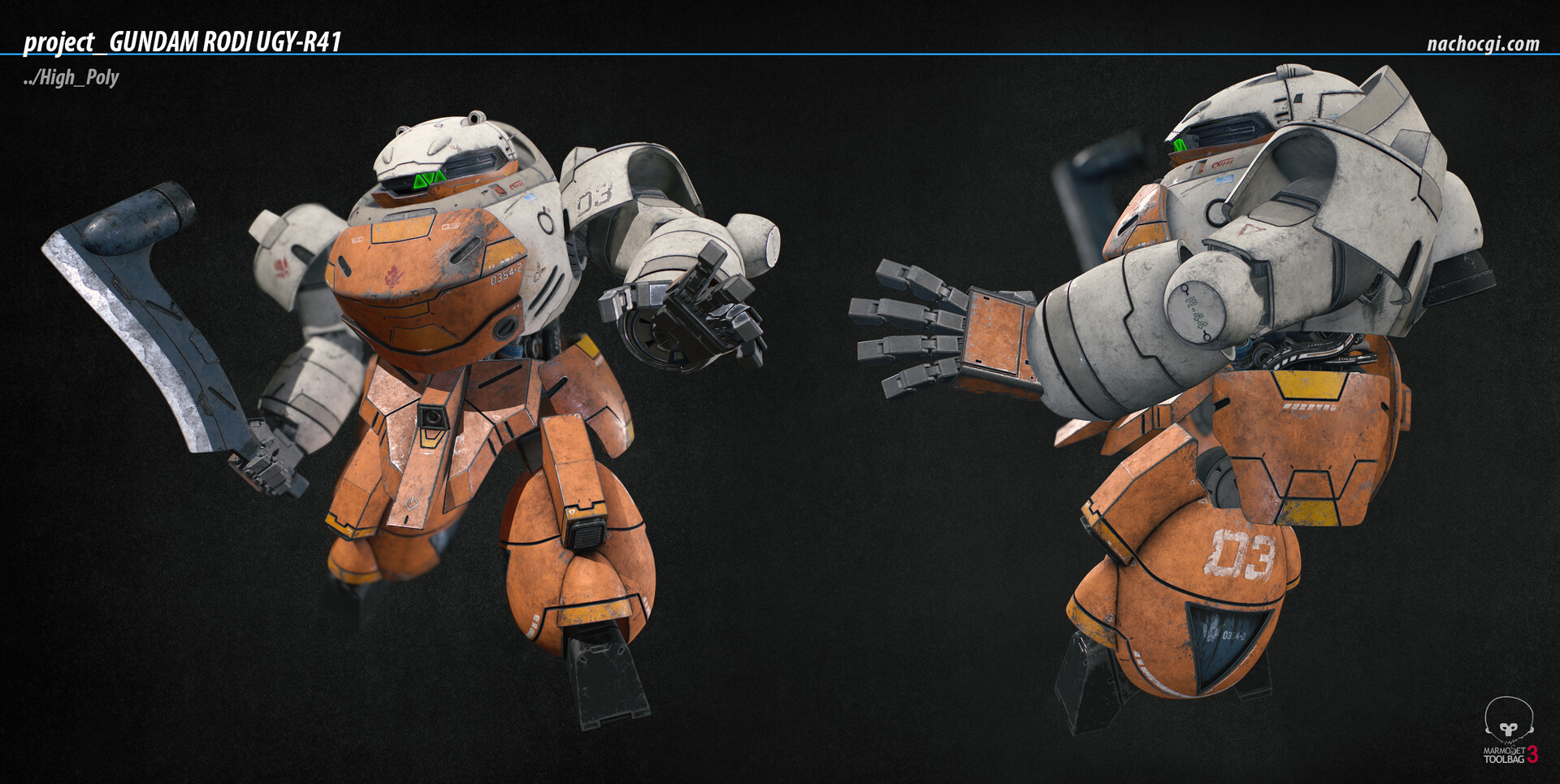 ArtStation - GUNDAM RODI UGY-R41