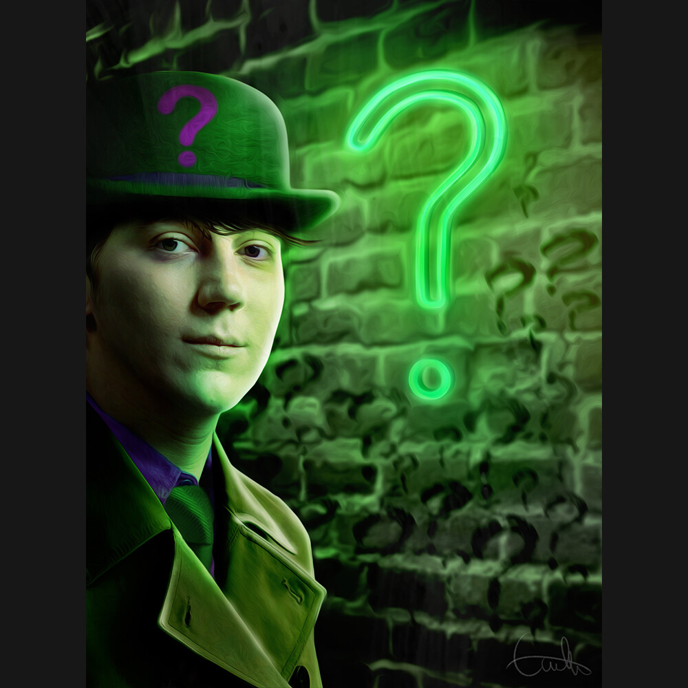 ArtStation - Concept Art - Paul Dano "The Riddler"