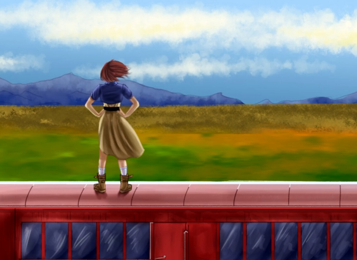 ArtStation - "New horizon" an animation from early this year i did!