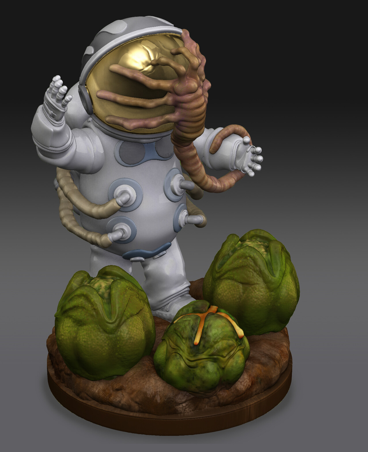 ArtStation - alien egg