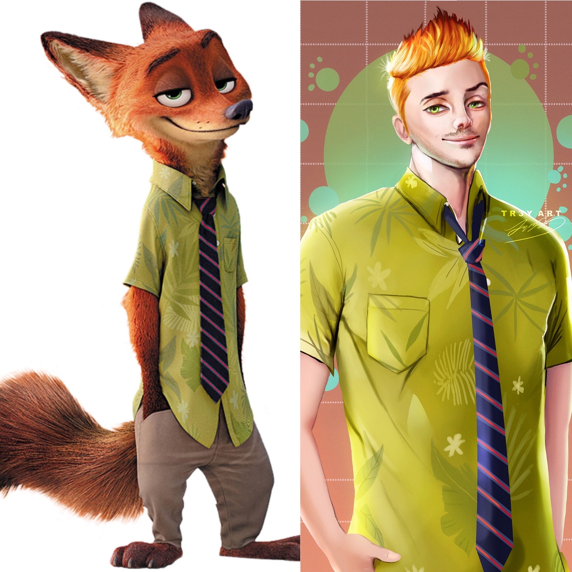 ArtStation - Nick Wilde Humanized