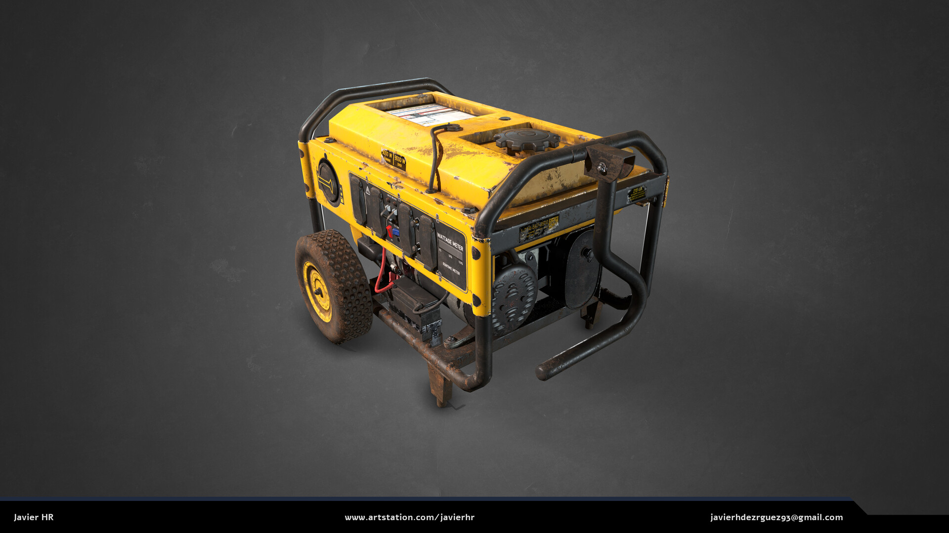 ArtStation - Portable Generator