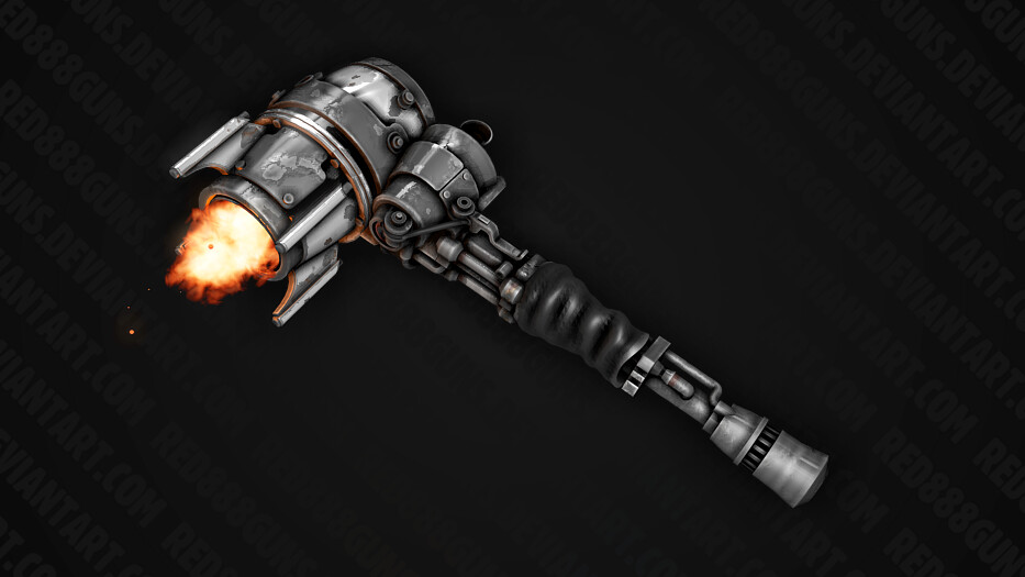 ArtStation - Rocket sledge