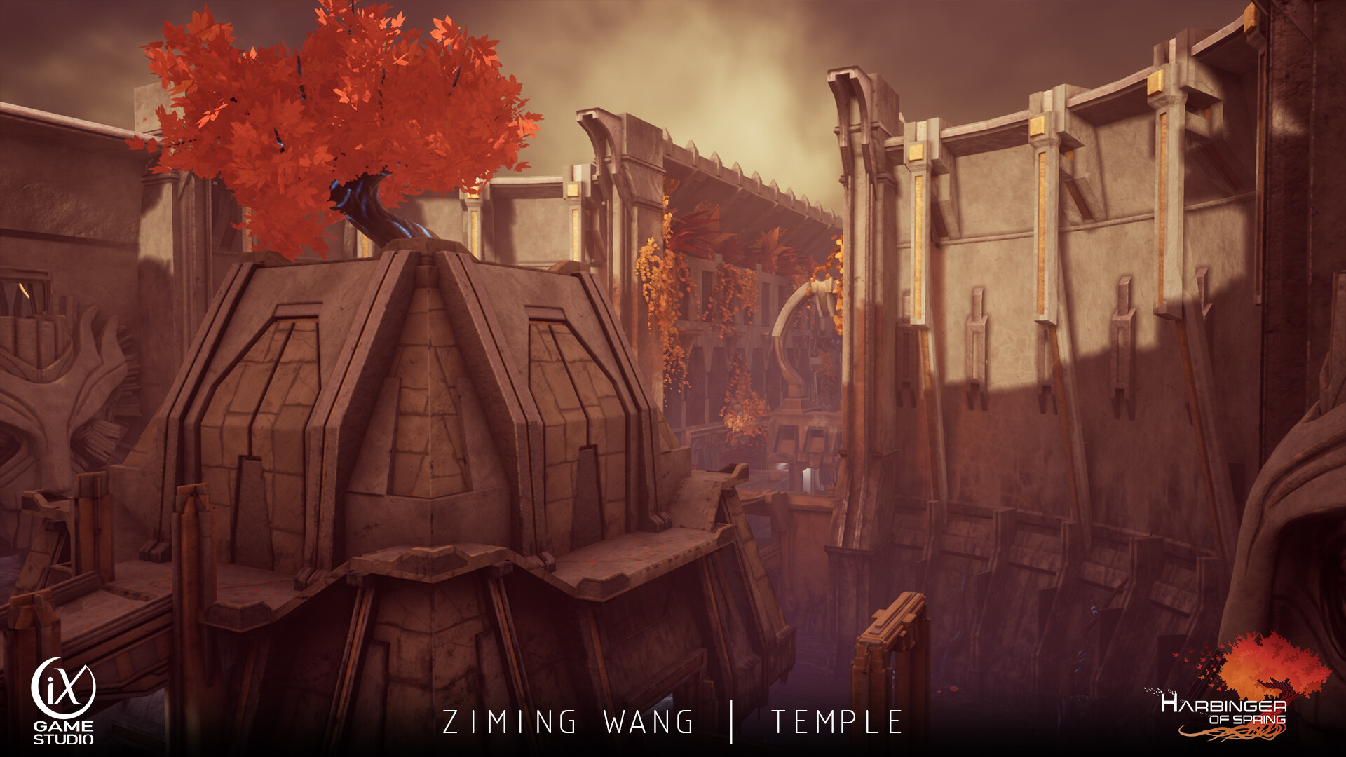 ArtStation - Harbinger of Spring - Temple