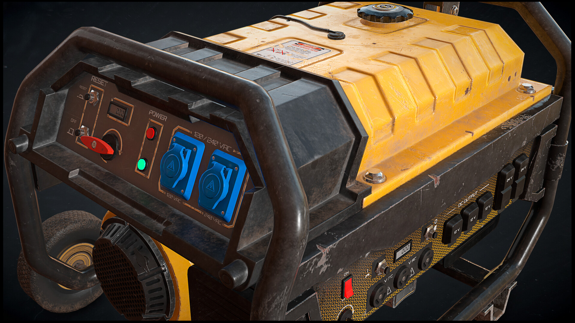 ArtStation - Low Poly Portable Generator