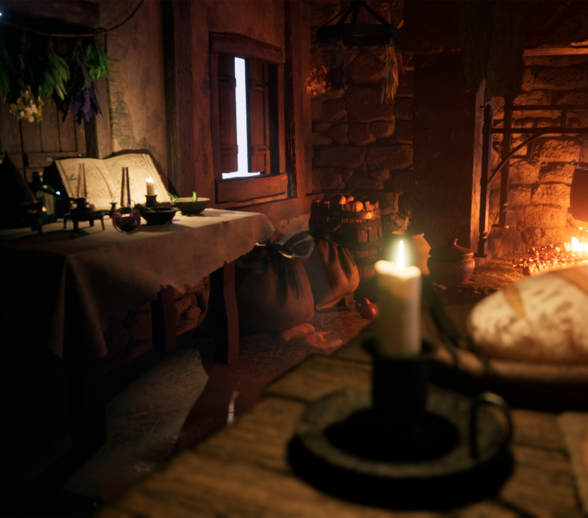 ArtStation - Alchemist's Hut