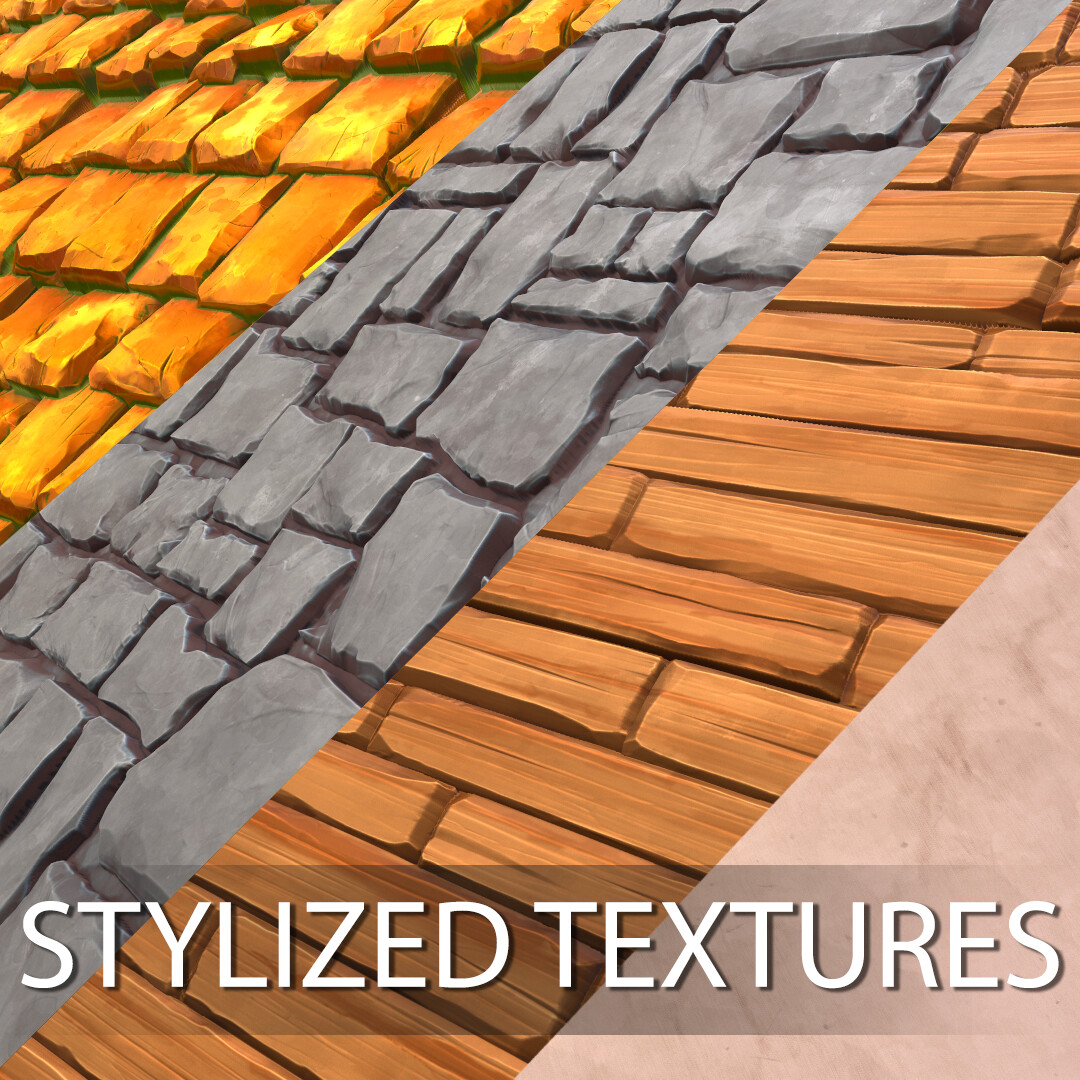 ArtStation - Stylized Tile Texture