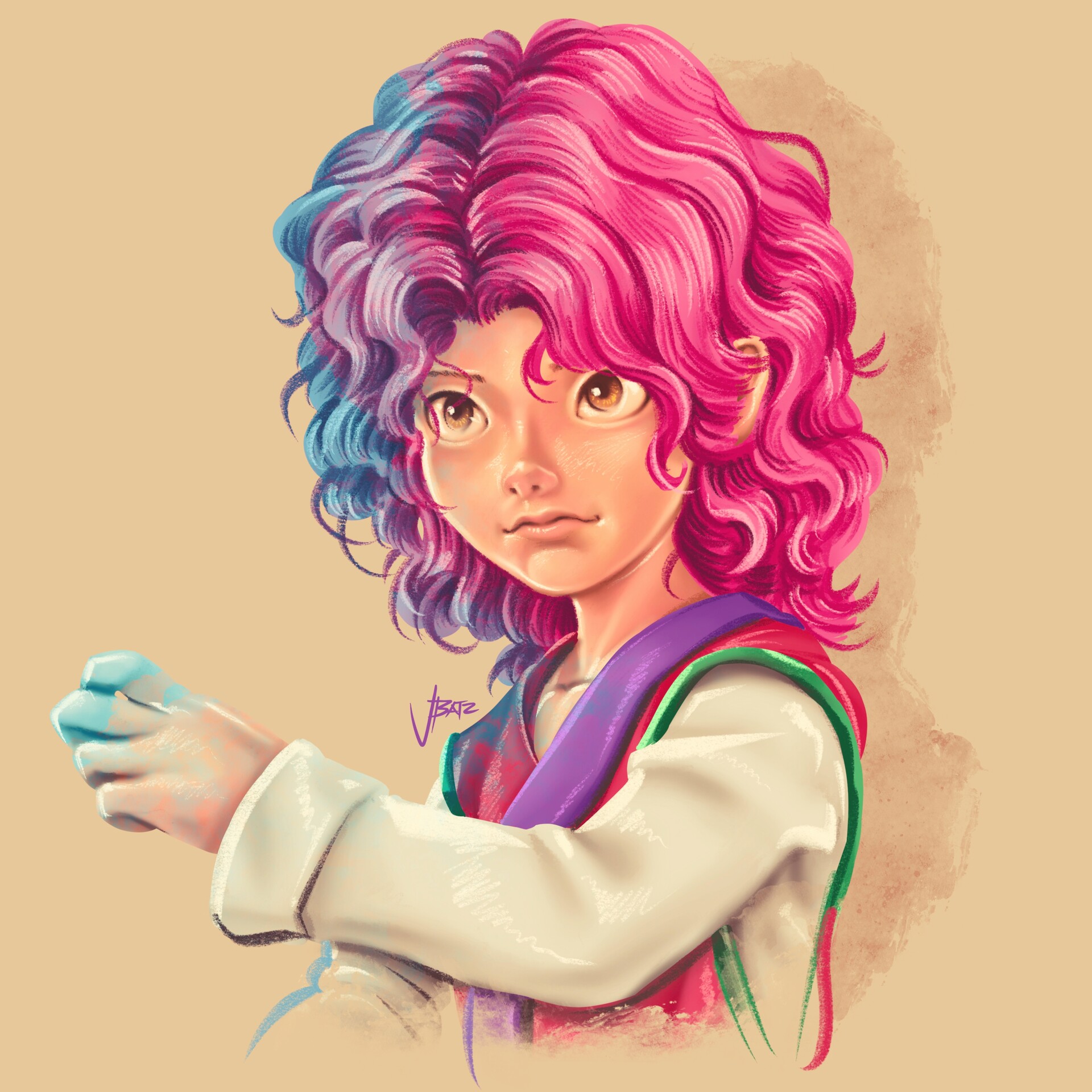 ArtStation - Master Genkai Fan Art