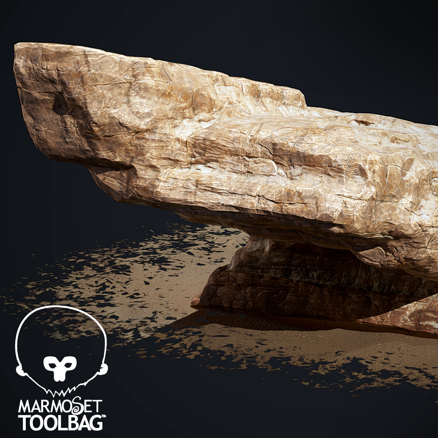 ArtStation - Desert Cliff